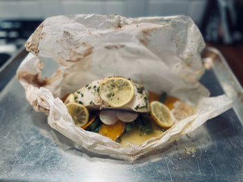 Cod En Papillote | Cod Baked in Parchment Paper | Whidbey Seafoods ...